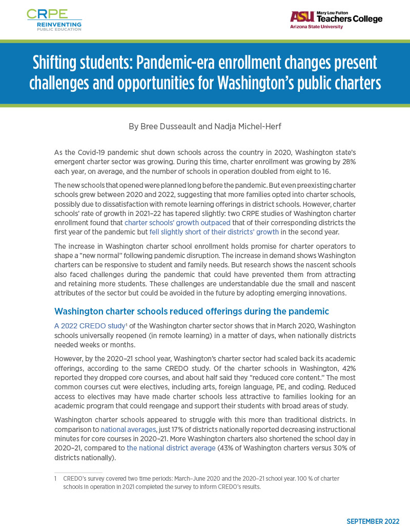 Shifting students: Pandemic-era enrollment changes present challenges ...