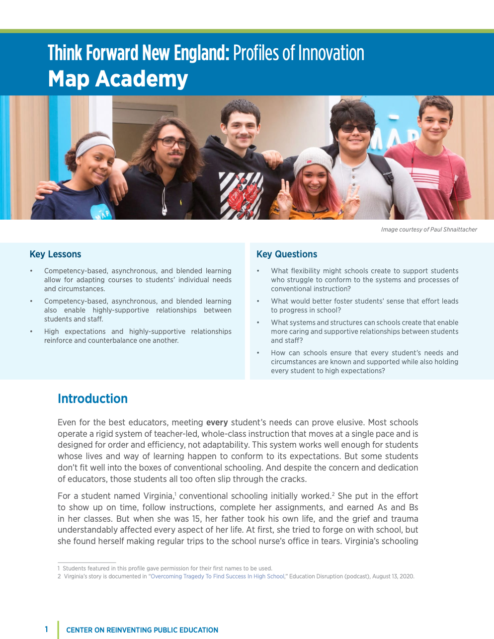 New England Profiles of Innovation | Map Academy – Center on ...